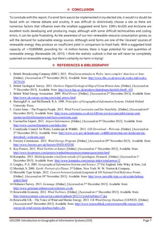 Windfarm Report | PDF