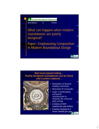 41 design composition-and-pitfalls-of-roundabouts-ite | PDF