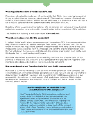 CASL Quick Guide for Sales - CDN | PDF