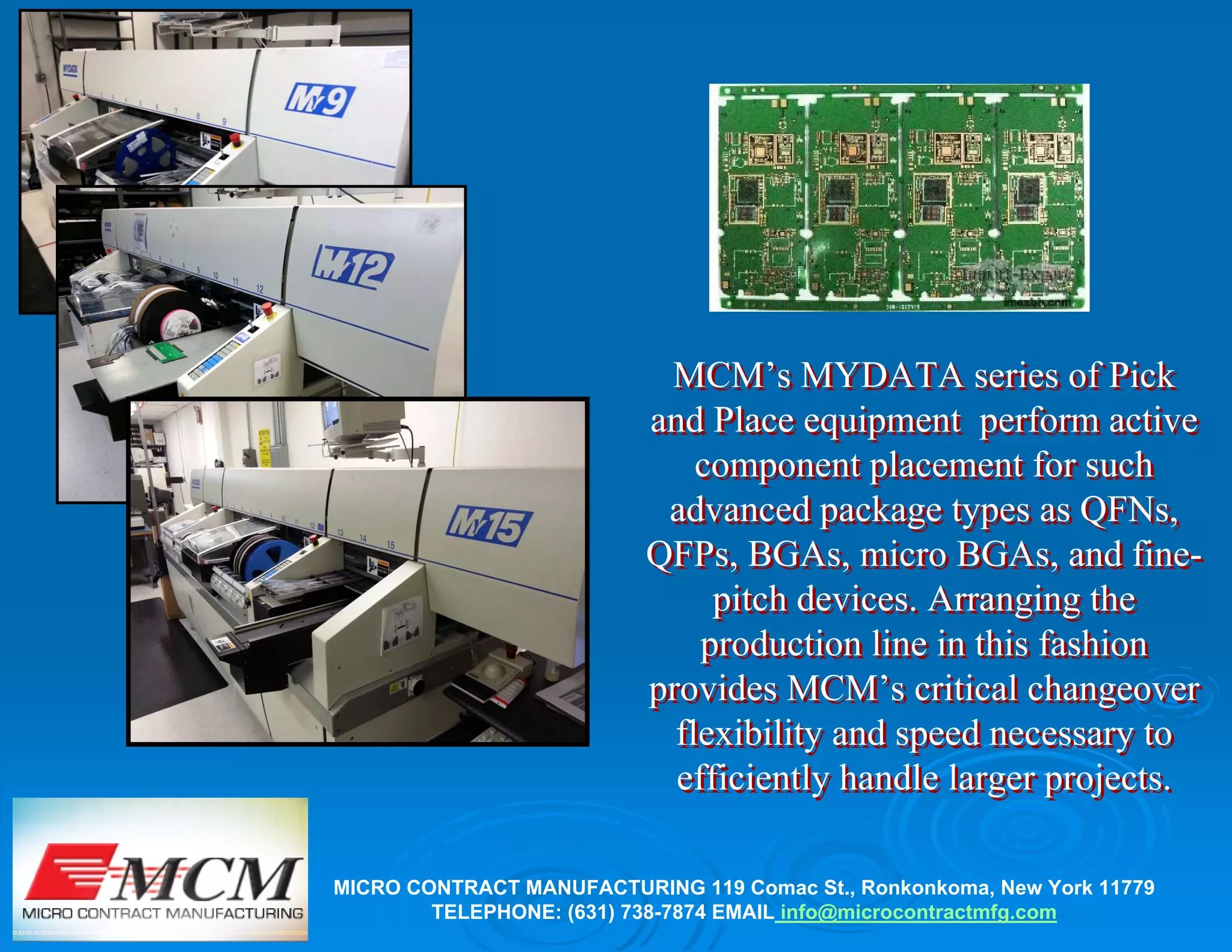 MCM Presenattion | PDF