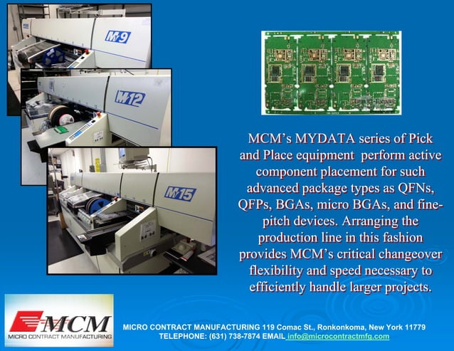 MCM Presenattion | PPT