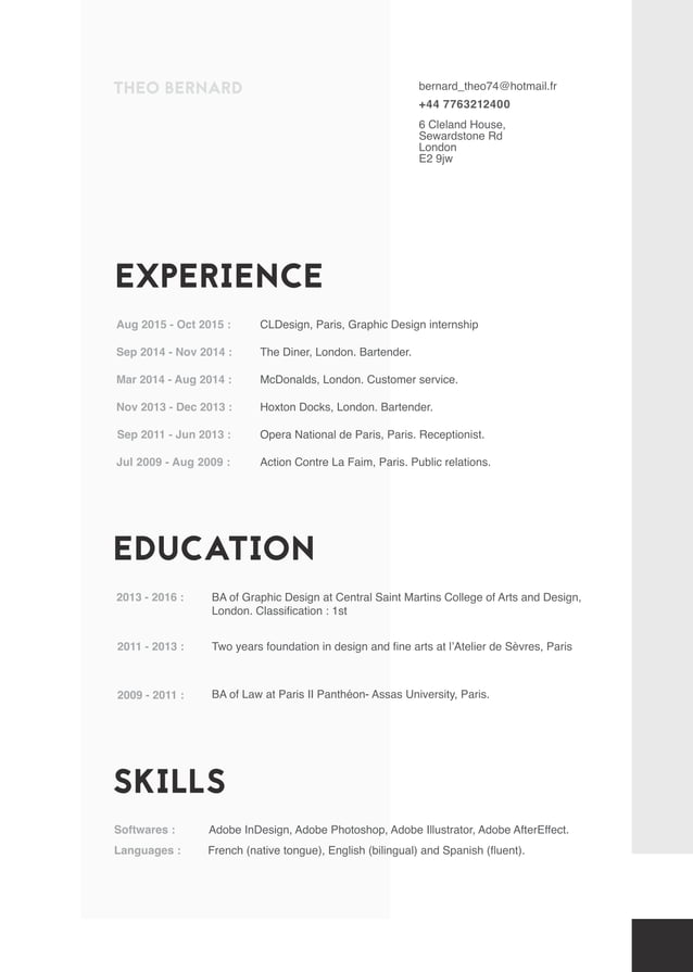 CV_THEO_BERNARD | PDF