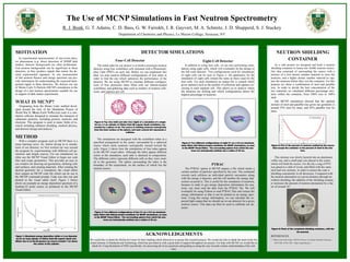 MCNP_Poster | PDF | Chemistry | Science