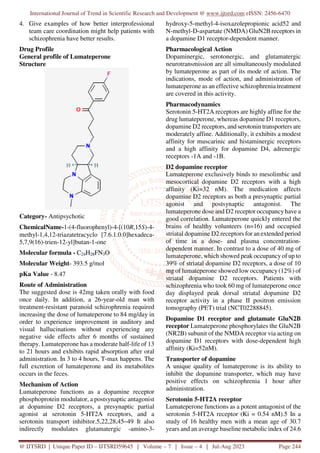 Efficacy of ITI 007 Related with Mood Regulation and Mental Disorder | PDF