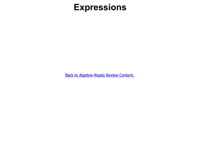 41 expressions | PPT