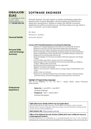 Igbalajob-Elias.A | DOC