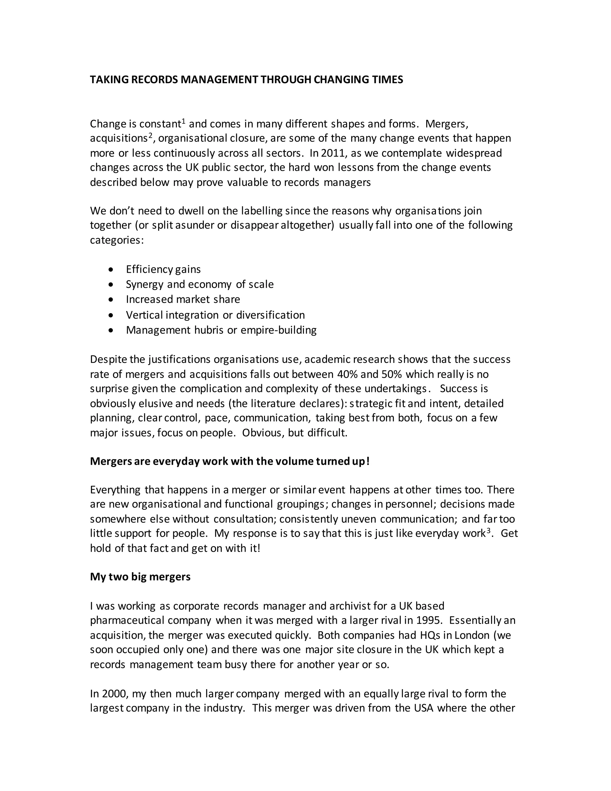 Taking records management through changing times | DOCX