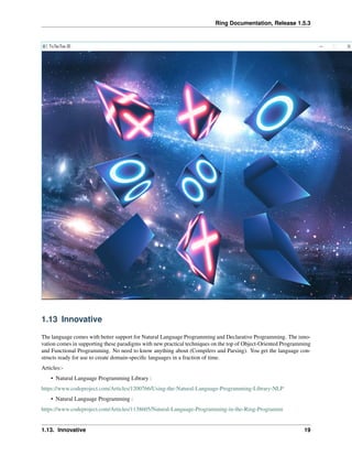 The Ring programming language version 1.5.3 book - Part 5 of 184 | PDF ...