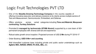 Logic Fruit Overview | PPT