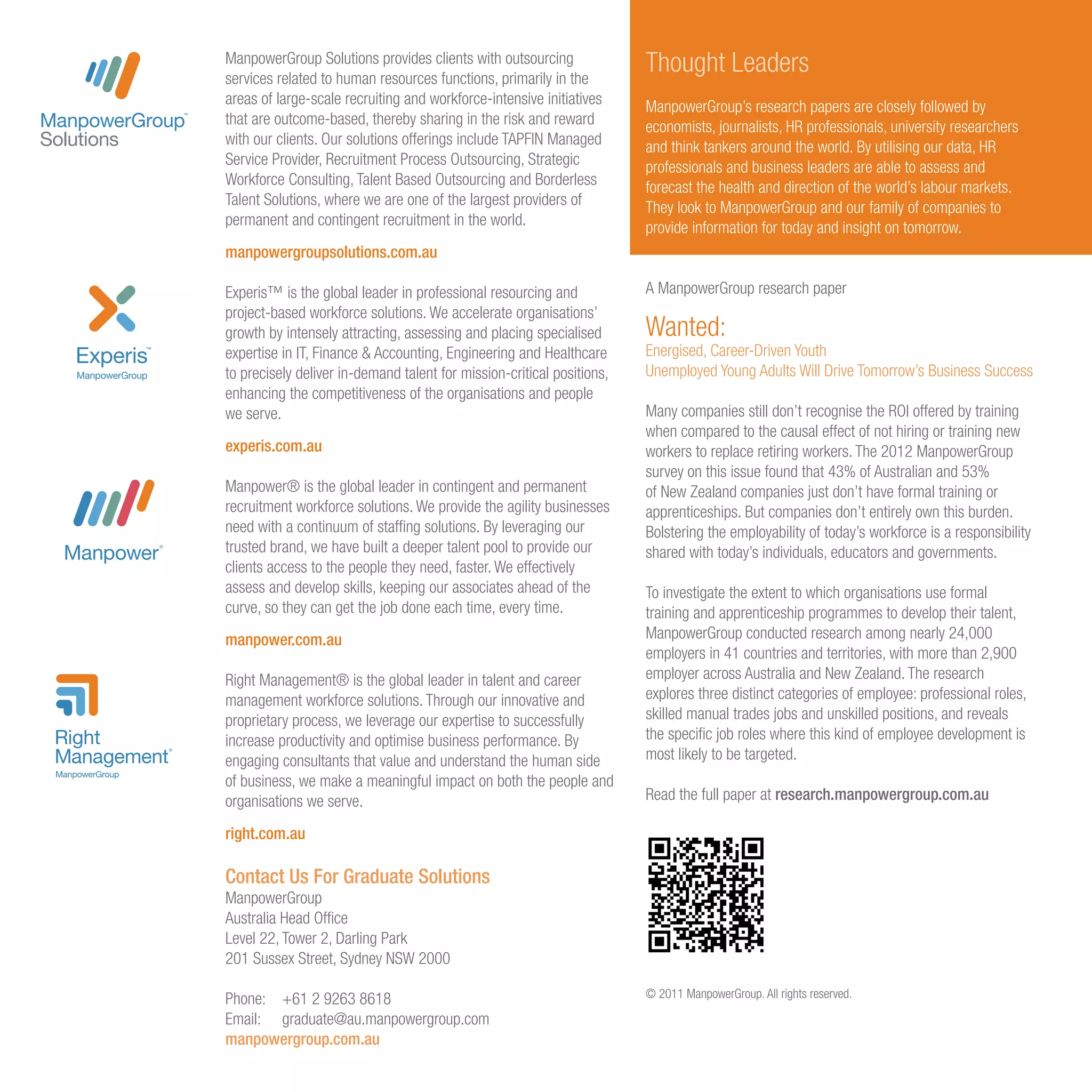 Manpower Flyer | PDF