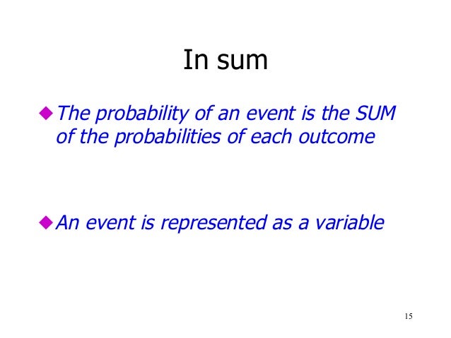 Mathematics for Language Technology: Introduction to Probability Theo…