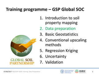 Data preparation for Digital Soil Mapping | PPT