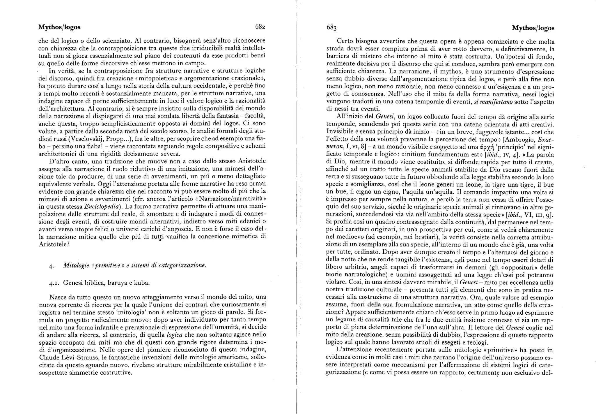 Mythos_Logos - Enciclopedia Einaudi [1982] | PDF