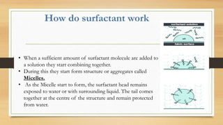 Degradation of surfactant | PPTX