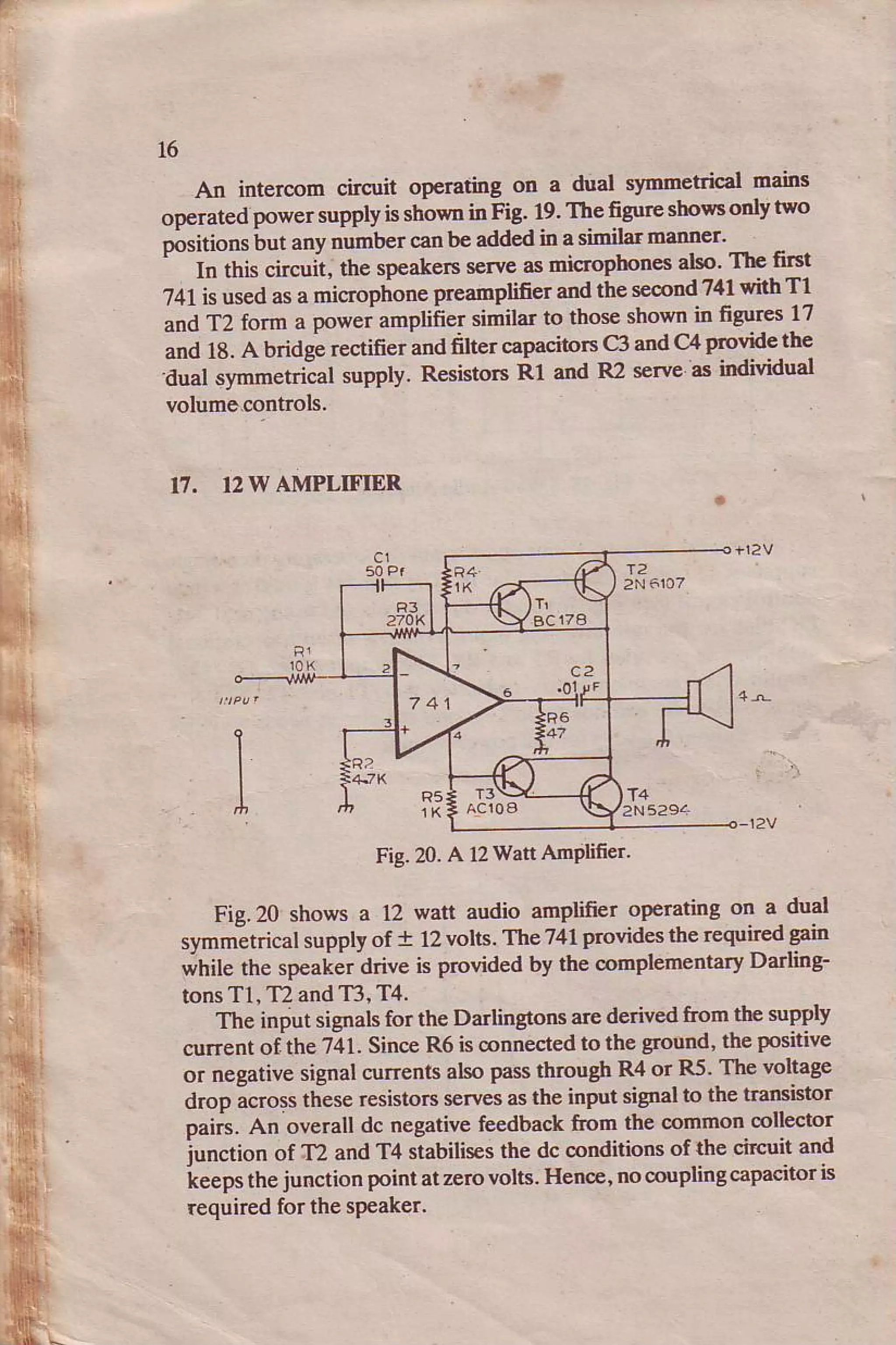 41 projects using ic 741 op amp | PDF