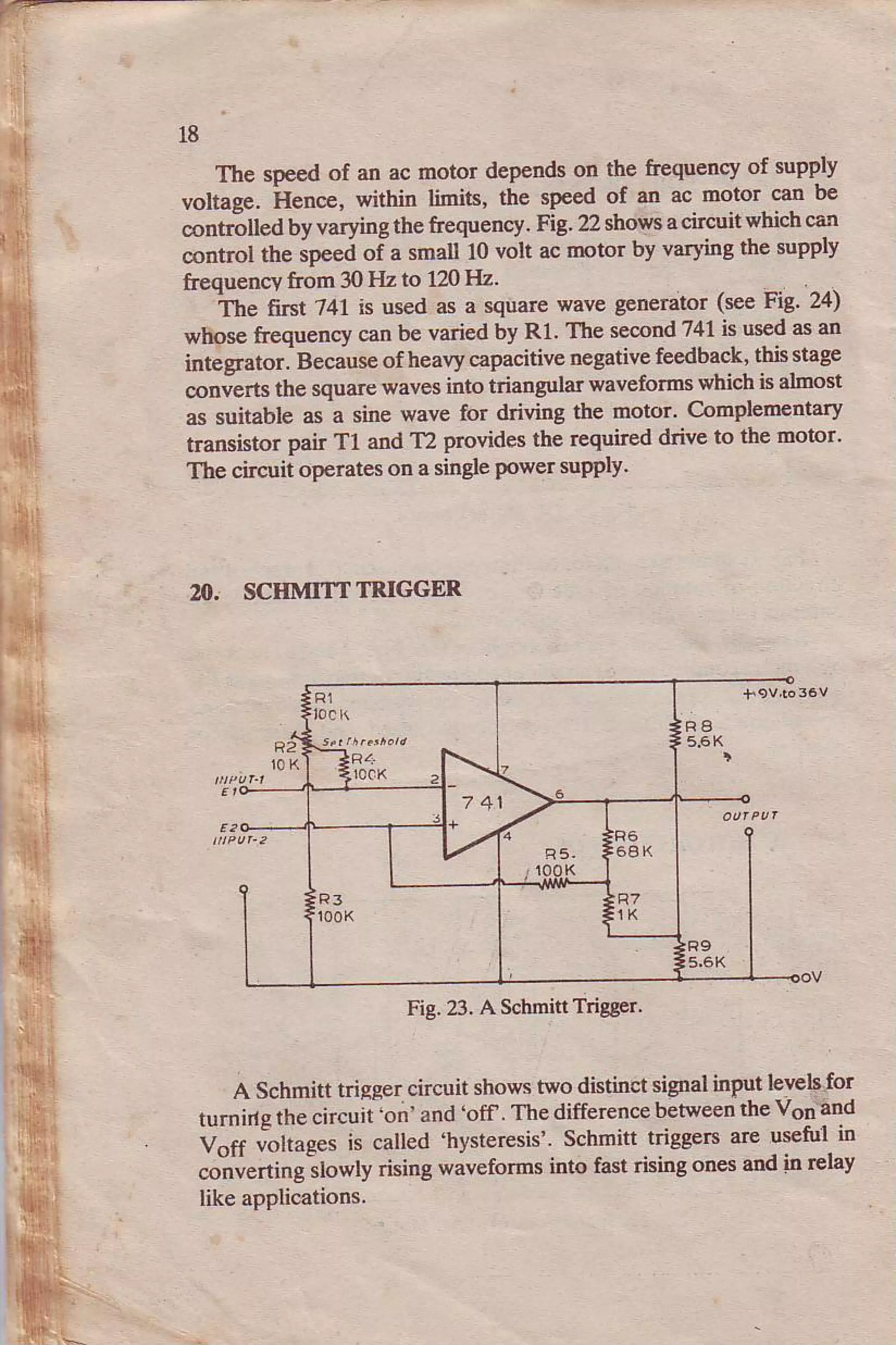 41 projects using ic 741 op amp | PDF