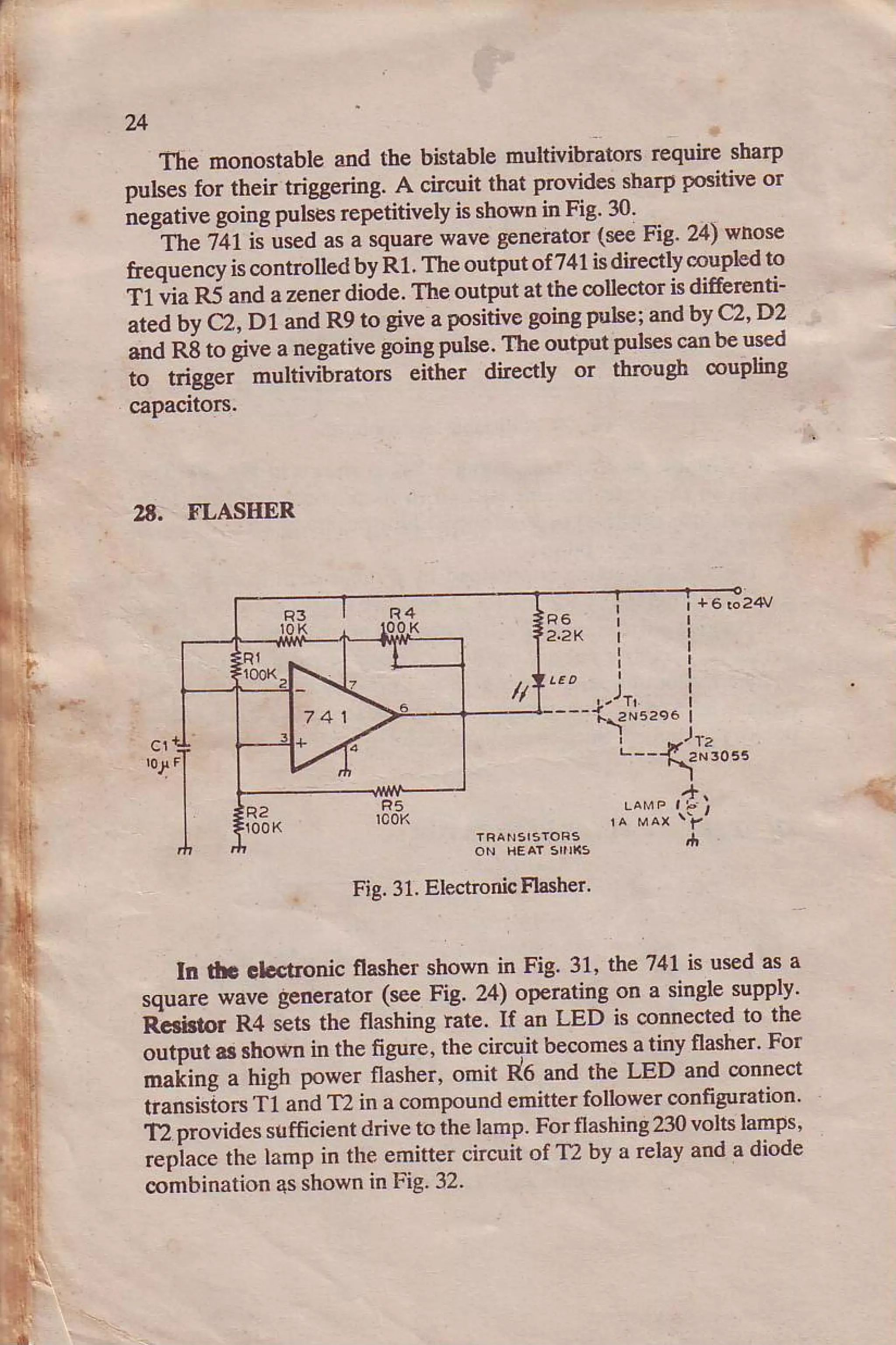 41 projects using ic 741 op amp | PDF