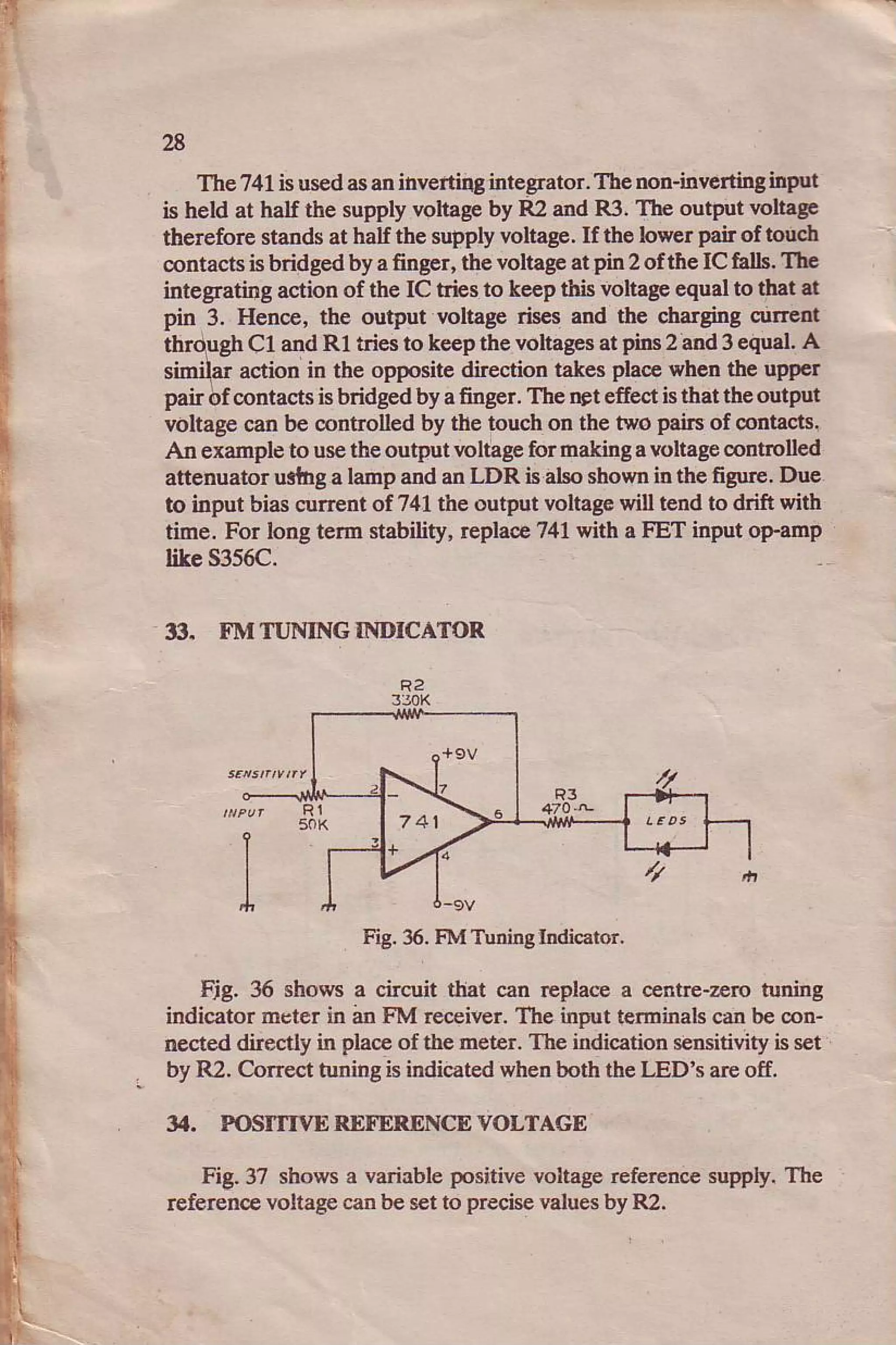 41 projects using ic 741 op amp | PDF