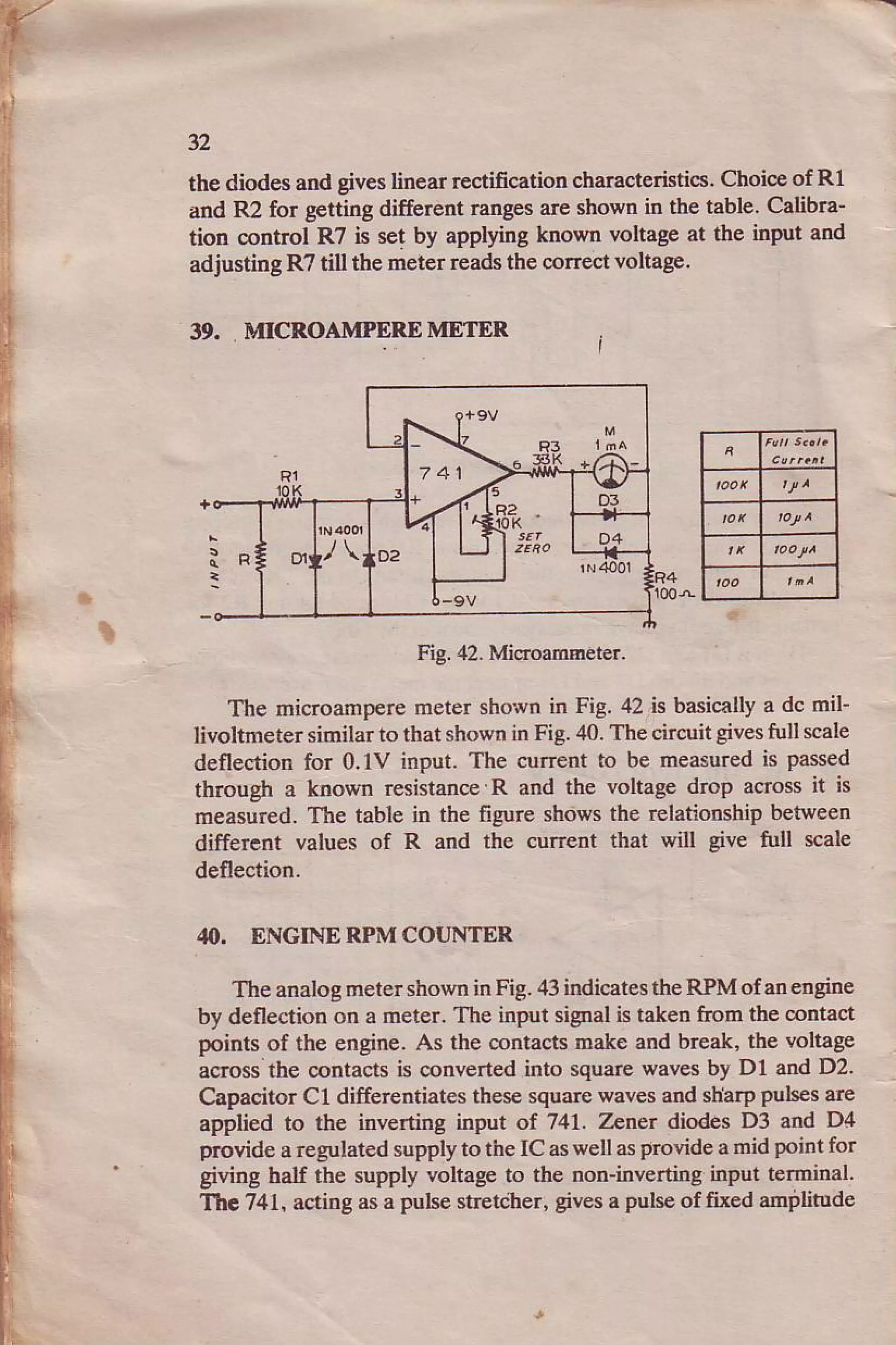 41 projects using ic 741 op amp | PDF