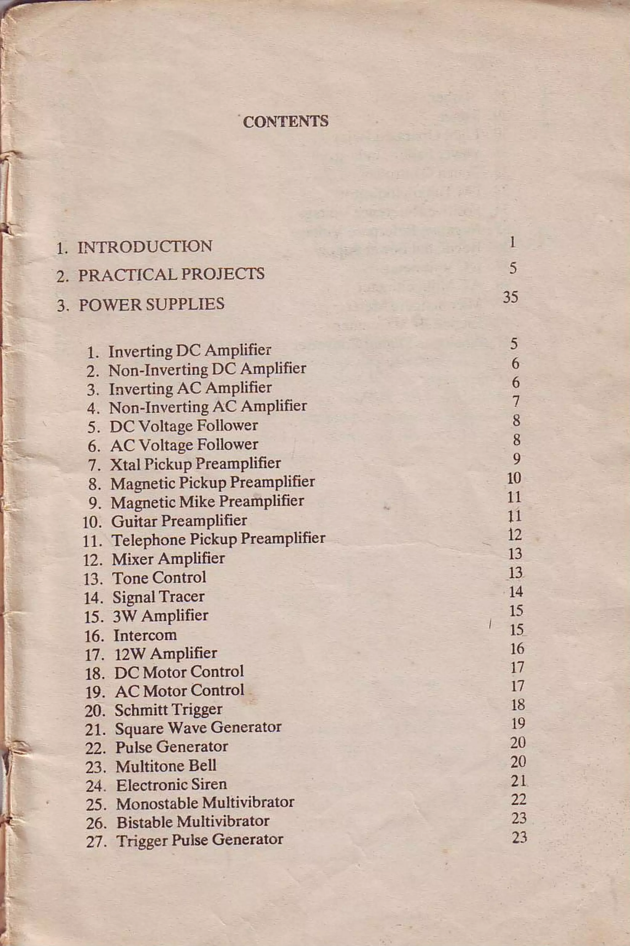 41 projects using ic 741 op amp | PDF