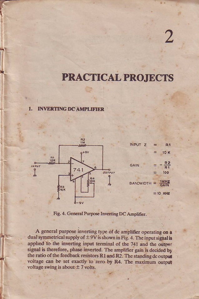 41 projects using ic 741 op amp | PDF
