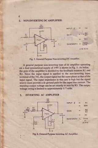 41 projects using ic 741 op amp | PDF