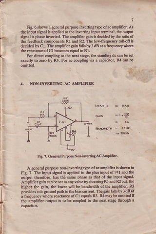 41 projects using ic 741 op amp | PDF
