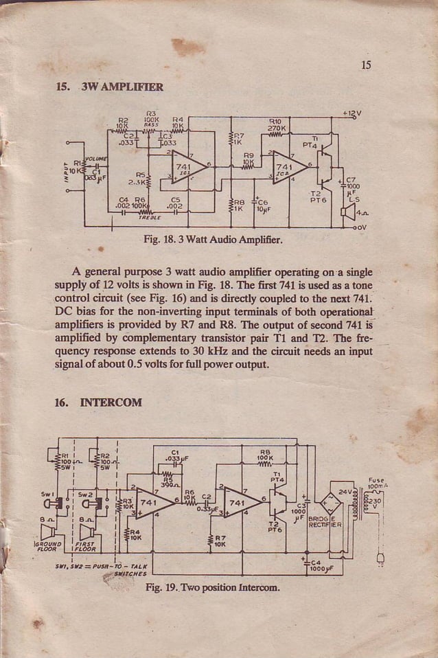 41 projects using ic 741 op amp | PDF