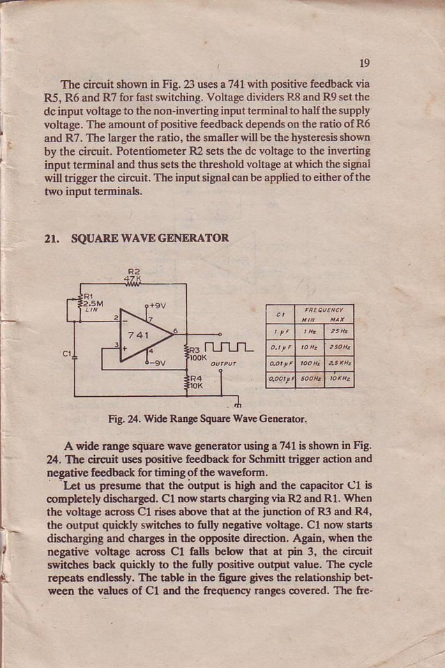 41 projects using ic 741 op amp | PDF