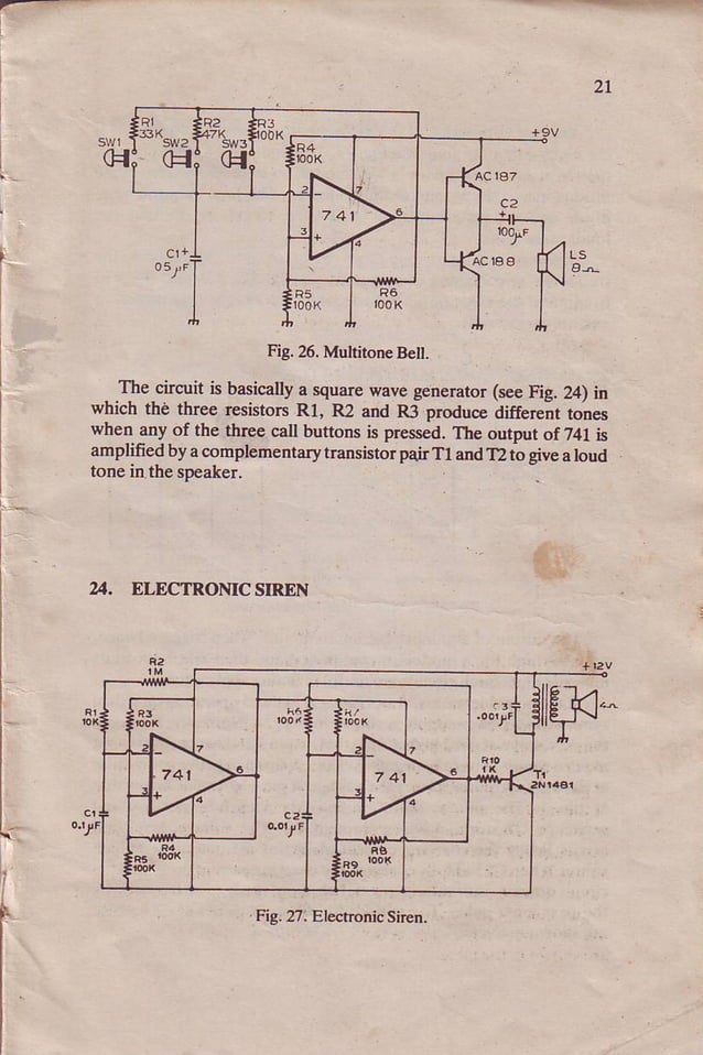 41 projects using ic 741 op amp | PDF