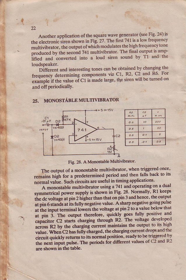 41 projects using ic 741 op amp | PDF