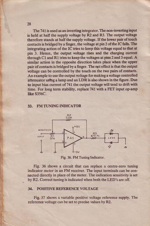 41 projects using ic 741 op amp | PDF