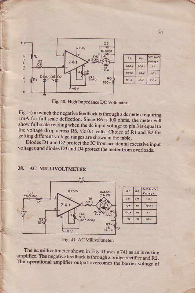41 projects using ic 741 op amp | PDF