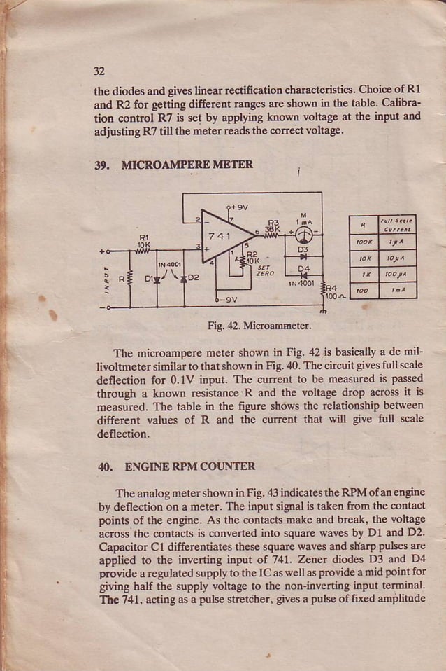41 projects using ic 741 op amp | PDF