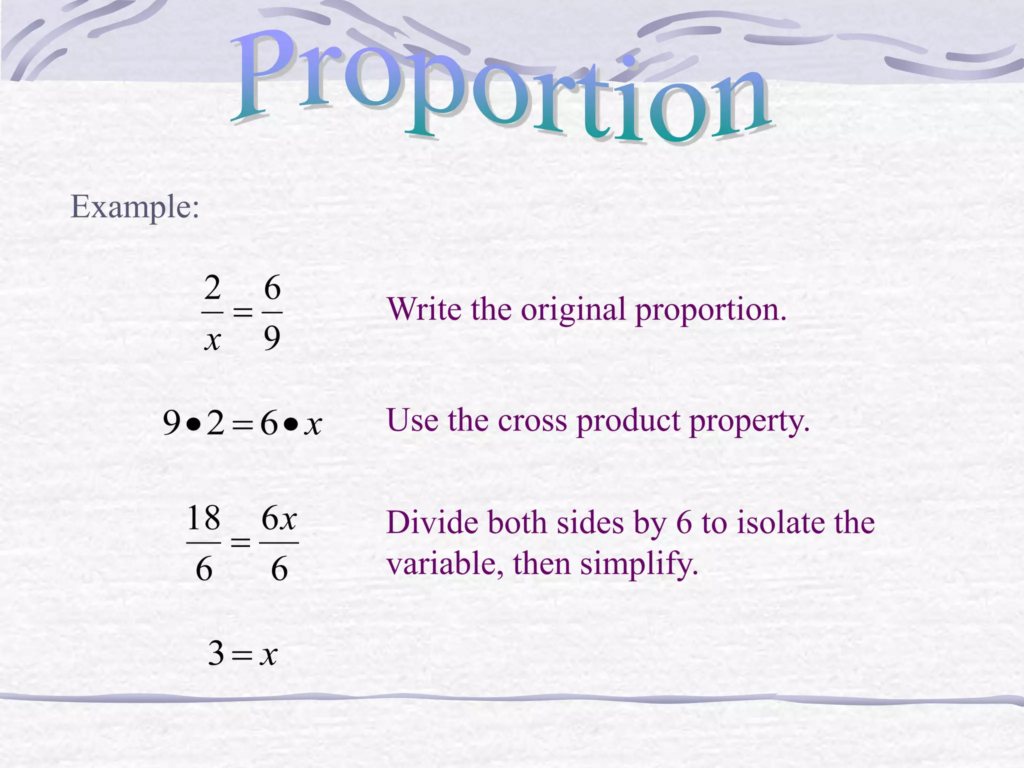 RATIO AND PROPORTION | PPT