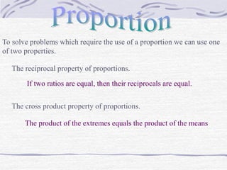 RATIO AND PROPORTION | PPT