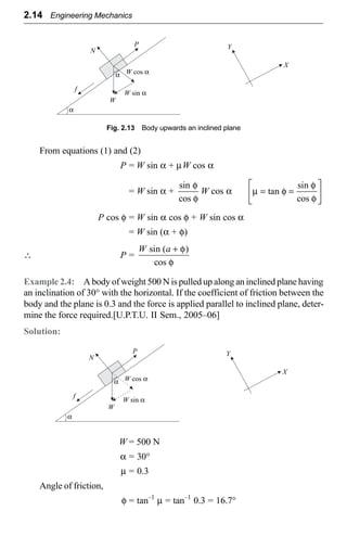 Friction Engineering Machanics Pdf