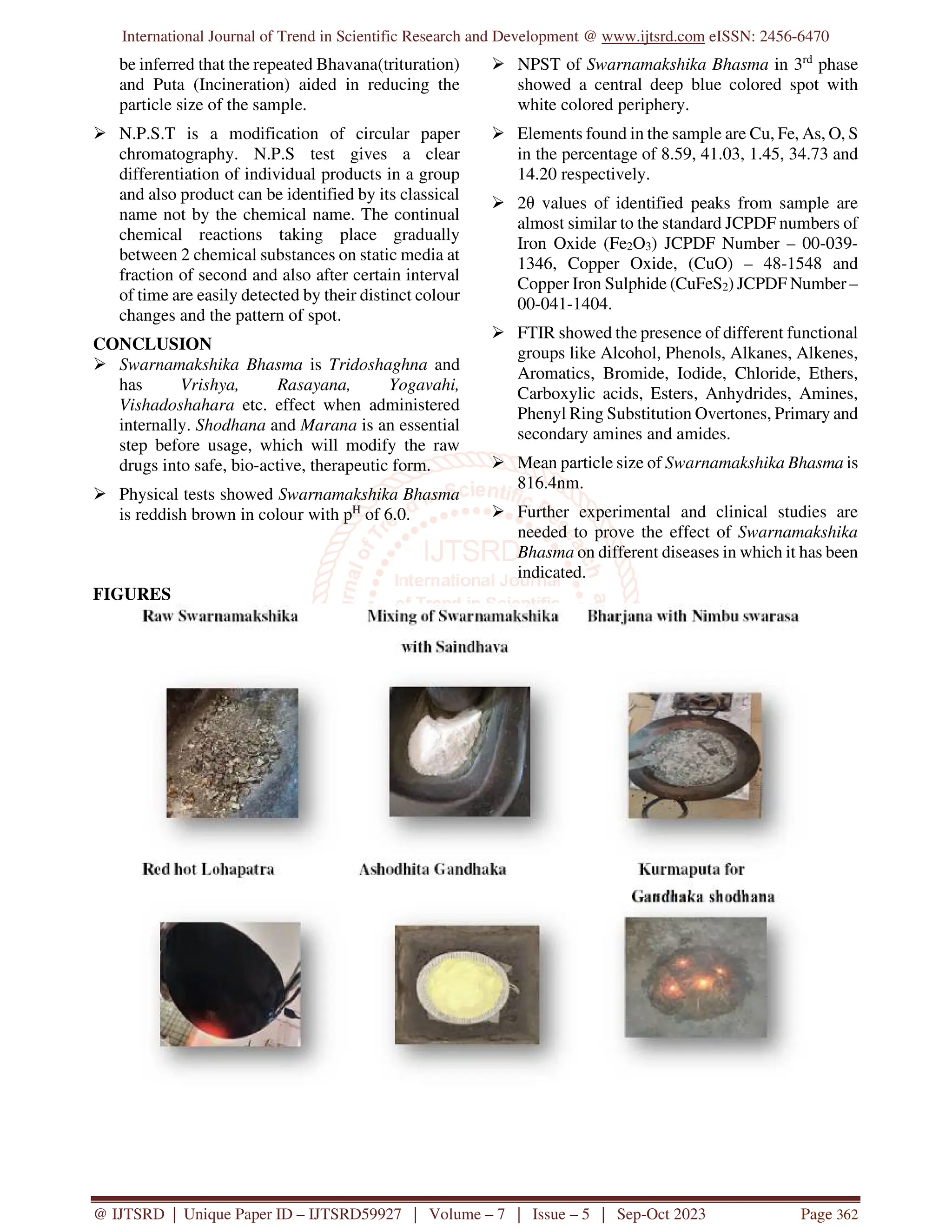 Standardising Manufacturing Process of Swarnamakshika Bhasma | PDF