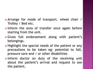 41 TRANSFER OF PATIENT.ppt
