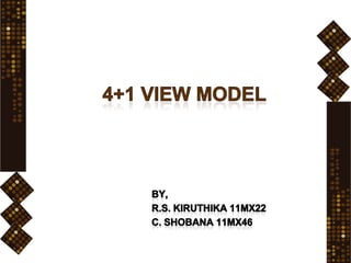4+1 view model | PPTX