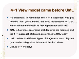 4+1 view model | PPTX