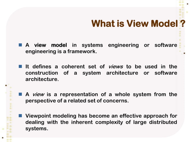 4+1 view model | PPTX