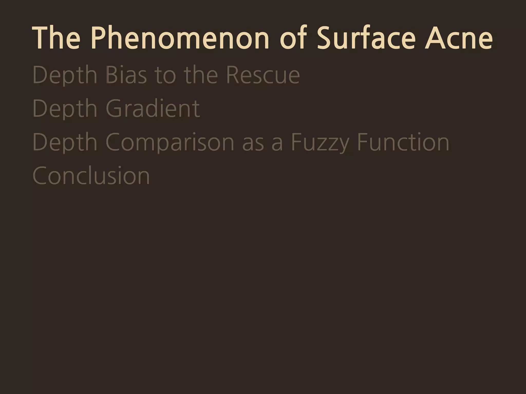 [shaderx4] 4.2 Eliminating Surface Acne with Gradient Shadow Mapping | PDF