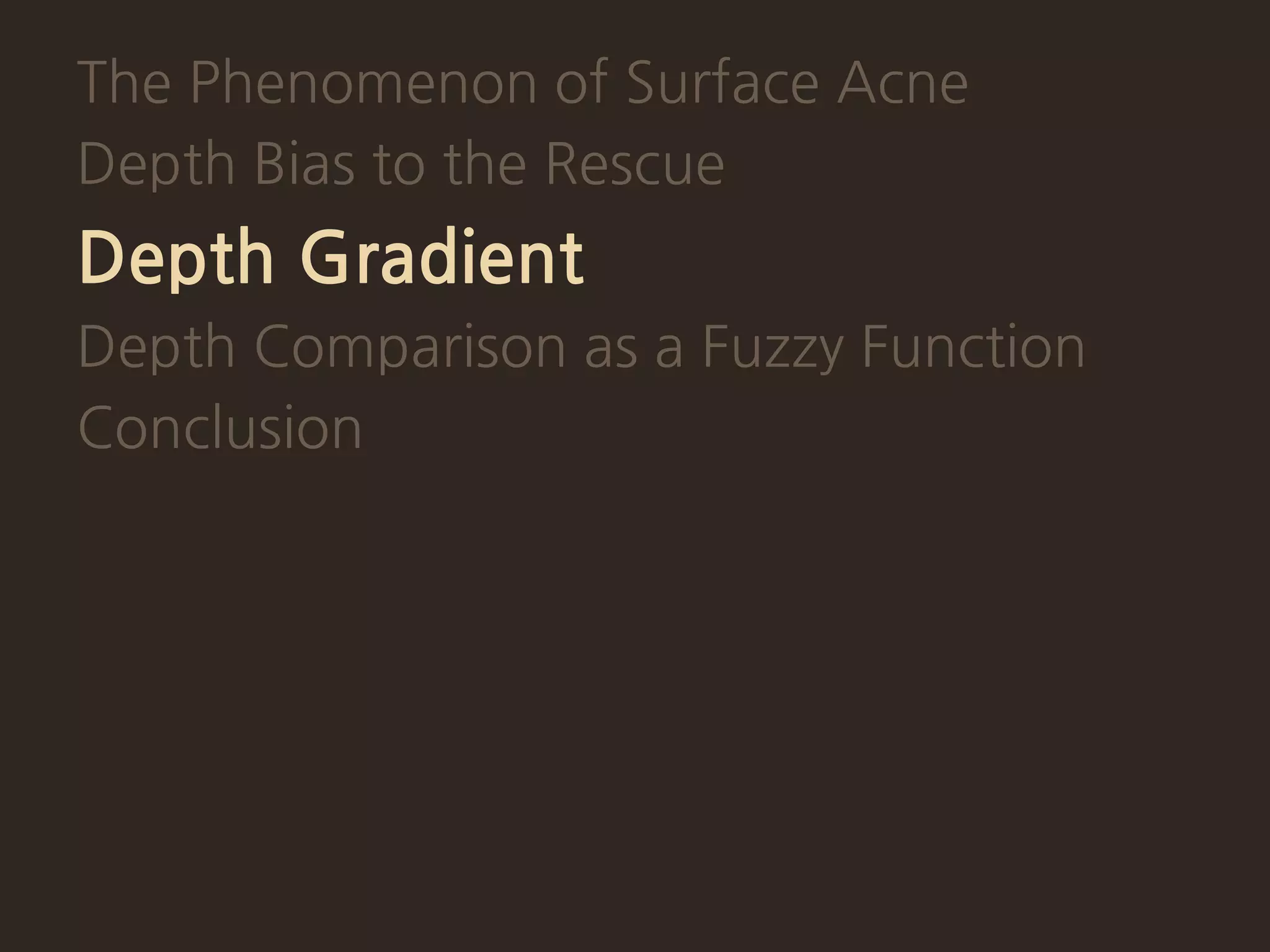 [shaderx4] 4.2 Eliminating Surface Acne with Gradient Shadow Mapping | PDF