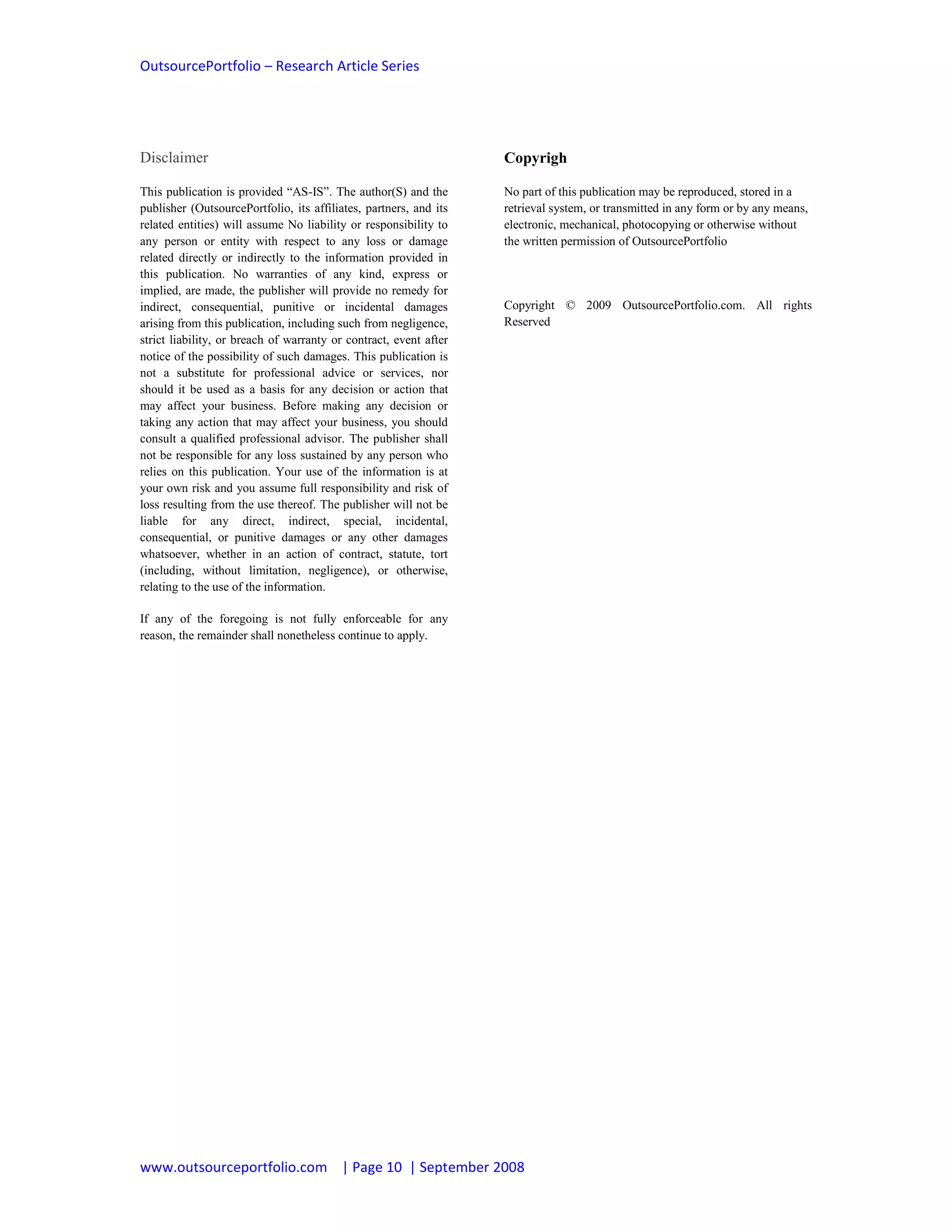 BPO Feasibility Framework | PDF