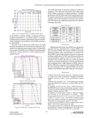 Comparative Analysis of Distortive and Non-Distortive Techniques for ...