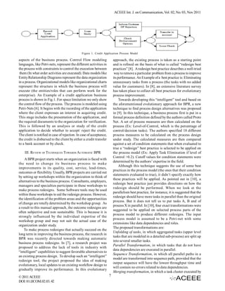 Towards a Software Framework for Automatic Business Process Redesign | PDF