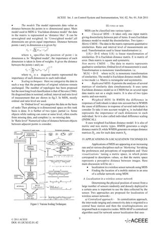Multidimensional scaling algorithm and its current applications in wireless localization | PDF
