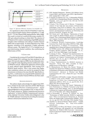 Novel Cyclic Prefix Selection to Improve Spectral Efficiency and Signal Strength in OFDM Systems ...