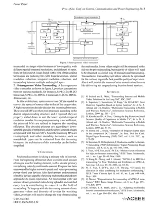 An Overview on Multimedia Transcoding Techniques on Streaming Digital Contents | PDF | Video ...